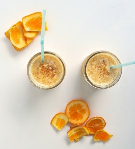 Orange, Sesame and Banana Smoothie Recipe | My Second Breakfast