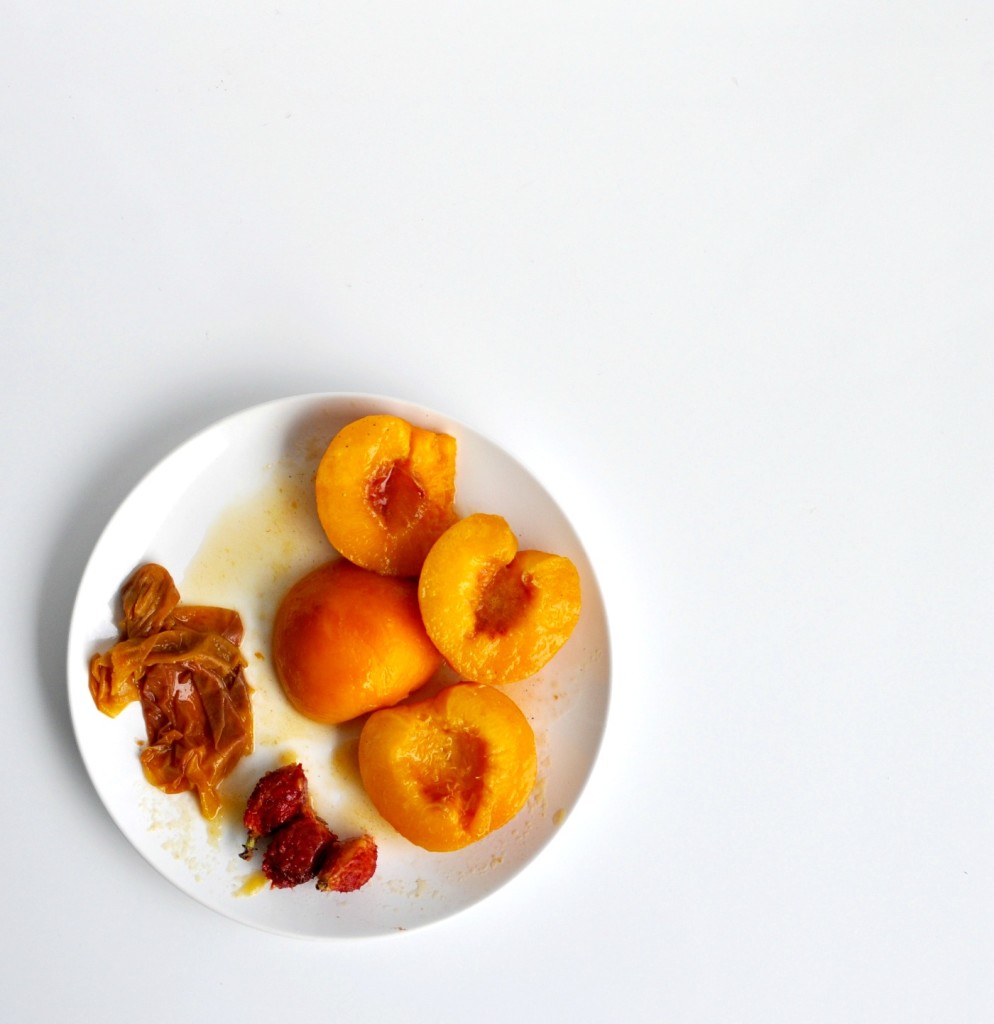 Poached Peaches and Cream Recipe | My Second Breakfast