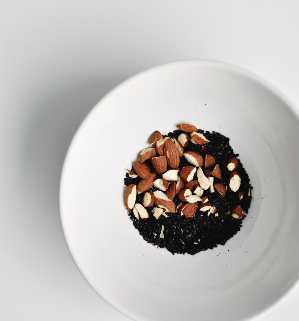 Black Sesame and Almond Milky Iced Tea Recipe | My Second Breakfast