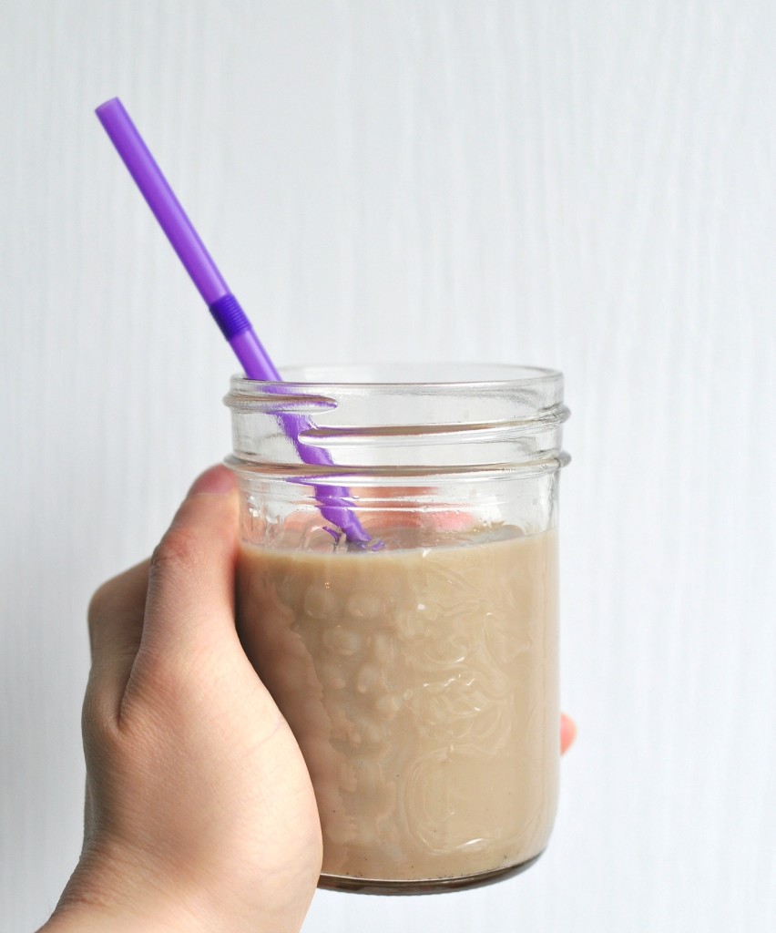 Black Sesame and Almond Milky Iced Tea Recipe | My Second Breakfast